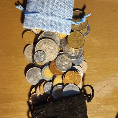 Stunning, One-of-a-kind 40 Unique Mexican Coin Set With Pouch with Rare ...