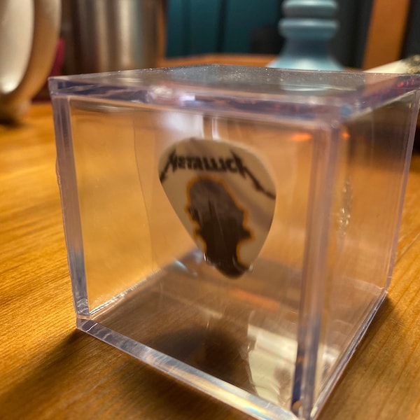 Single Guitar Pick Collector Display Case Box 2"x2"x2" - Etsy