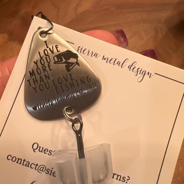 Remembrance Fishing Lure Grief Remembrance Gift They Fish Beside Us ...