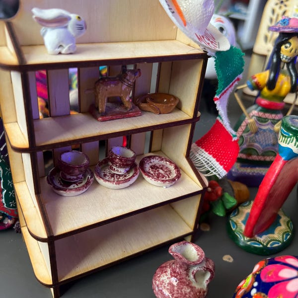Miniature Altar Shrine Trastero Wood Blank Day of the Dead Nicho - Etsy