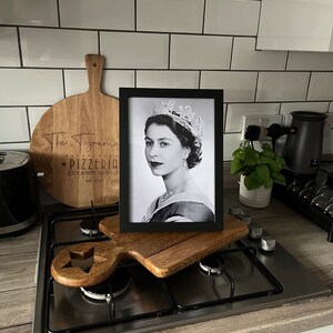 The Queen Elizabeth II Prince Philip Framed A4 Glossy Royalty - Etsy