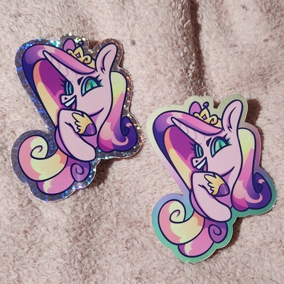 Chrysalis / Cadence MLP Vinyl Glitter Sticker OR Matte Mirror Sticker ...