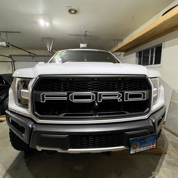 2017-2020 Ford Raptor Grille Letter Outlines - Etsy