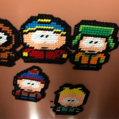 Set of 2 Psyduck Evolution Perler Bead Magnets - Etsy