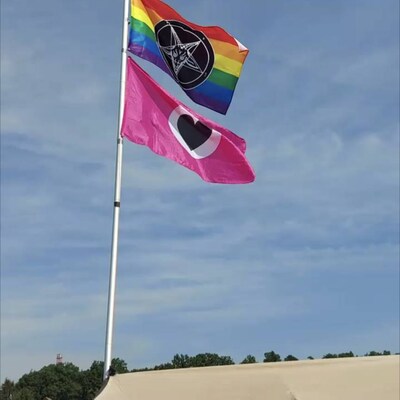Planetary Heptagram Ritual Circle Floor Cloth Black - Etsy