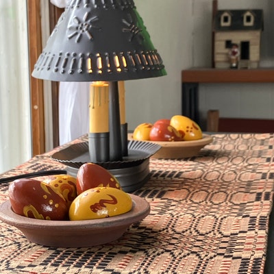 Lg. Rustic Farmhouse Galvanized Metal Bucket Christmas Cardinal Bucket ...