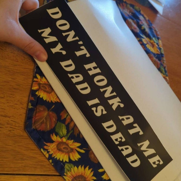 Wizard Bumper Sticker Funny, Cute Car Sticker Decals, Cursed Bumper ...