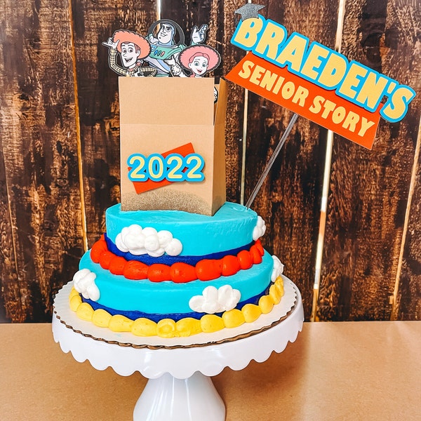 Custom Toy Story Birthday Cake Topper: Personalized Party Decor - Etsy