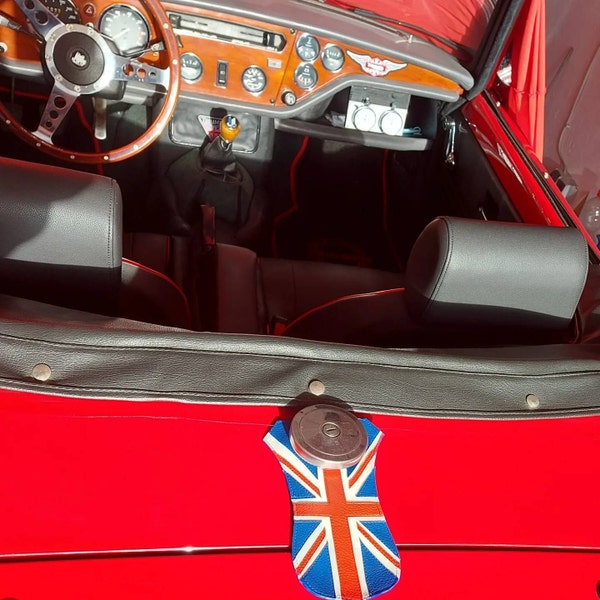 Jack Union Classic Austin Mini Cooper Petrol Fuel Petrol Bib Leather ...