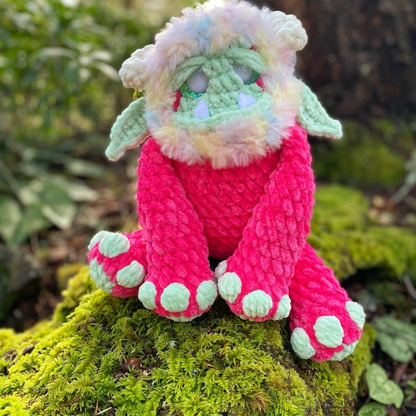 Ludo Mod Crochet Pattern: Amigurumi Monster (digital Download) - Etsy