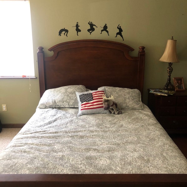 Ninja Wall Decal NINJAS Sticker Art Decor Bedroom Design Mural Vinyl ...