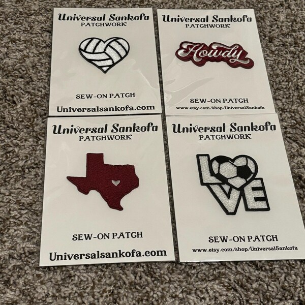 Howdy Cowboy Patch / Custom Colors - Etsy