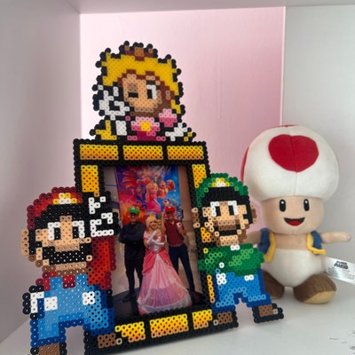 Mario Bros Picture Frame Mario Victory Videogame Photo - Etsy