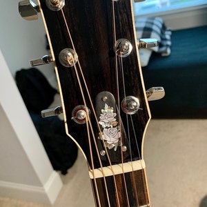 Truss Rod Cover With Raven Silhouette Inlay Will Fit PRS - Etsy