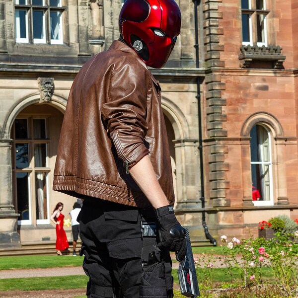 Redhood Joker Finished or Raw 3D Printed Cosplay Helmet - Custom Sized ...