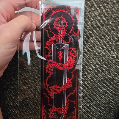 Dragonslayer Sword Vertical Art Print Guts' Sword Anime Manga Wall Art ...