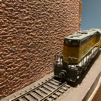 New 16 Sheets Wall 1/87 Ho Scale Wall Brick STONE 20x28cm Each Sheet ...