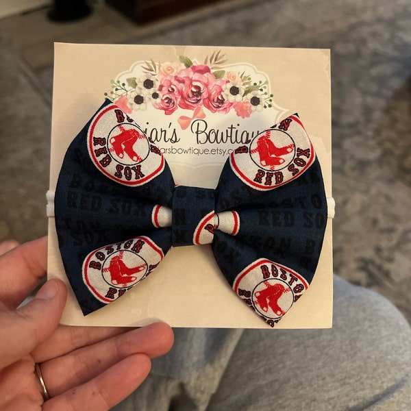 New York Yankees Bow Headband or Hair Clip Baseball Bow Yankees Fabric ...