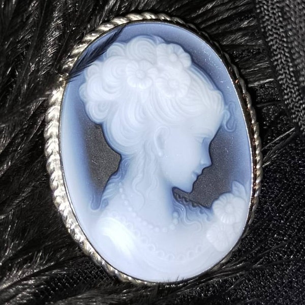 Shell Cameo Ring Italian Name Letter Italian Cameo Jewelry Donadio ...