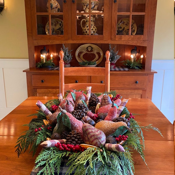 Aged Primitive Spring or Easter Sugar Cookies Bowl Fillers, Ornies ...