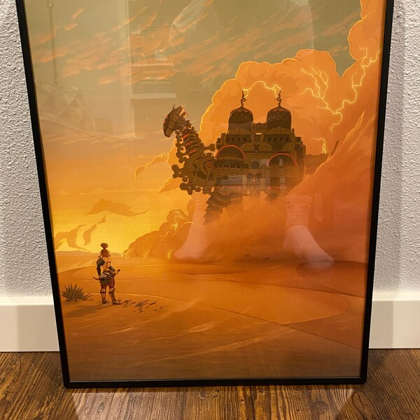 Gerudo Desert Print: Breath of the Wild Fanart - Etsy