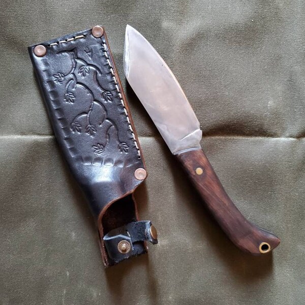 Hand Forged Rustic Kitchen/chef Knife, Cooking Companion - Etsy