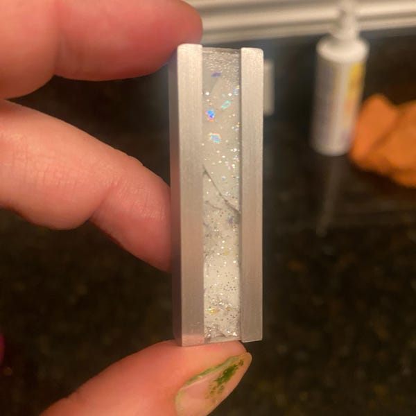 3D Aurora Fusion Tubes Round , Instant Inlay, Faux Dichroic, Aurora ...