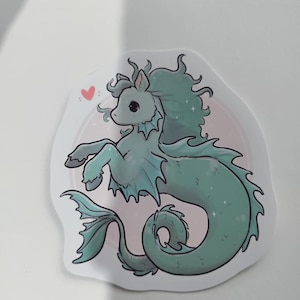 Cute Mythical Creatures, Pt 2 Stickers or Prints 6x6or8x8 Approx Dragon ...