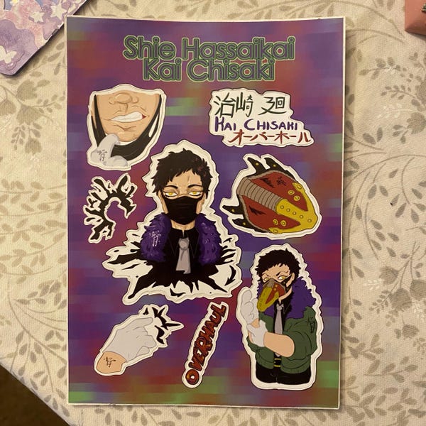 Bnha Villains Sticker Sheets - Etsy