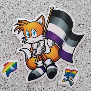 Sonic the Hedgehog Ships OTP Stickers Sonamy Sonally Sonadow - Etsy