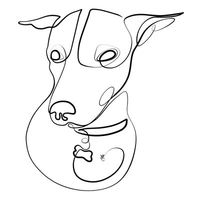 8 Abstract Controller Line Drawing, Minimalist Art, Gaming Wall Decor ...