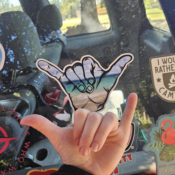 7" Redfish Red Fish Sticker Vinyl Fishing Drum Cup Laptop Boat Car ...