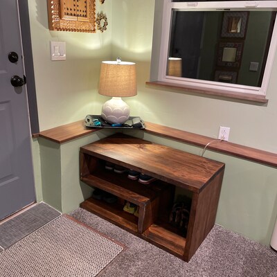 The Bell Storage Cubbies and Bench - Etsy