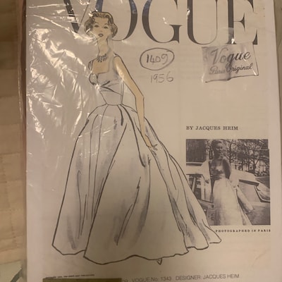 2002 Vintage VOGUE Sewing Pattern Bust: 34 36 38 SKIRT & TOP 2215 by ...