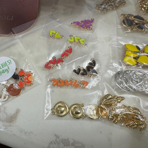 Gold-plated Enamel Book Charm | Book Charms | Trendy Charms | Bulk ...