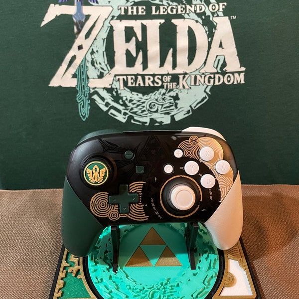 Zelda Tears of the Kingdom Pro Controller Display Stand - 3D Printed - Etsy