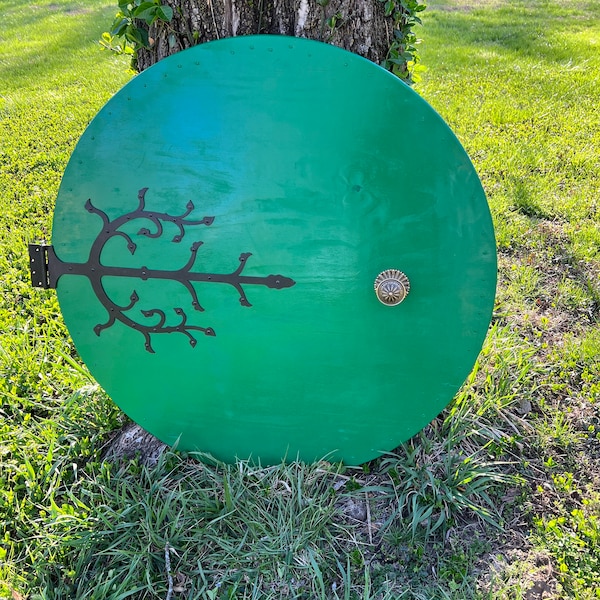 Vikings Shield, 24 Wood & Steel Armor SCA LARP Battle Ready Warrior ...