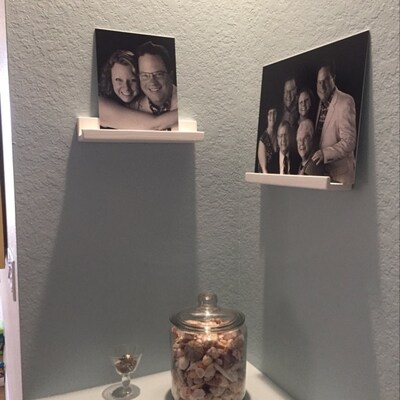 Ultra Narrow 12, 14, 16, 18 Inch Floating Ledge Shelf, Picture Ledge ...