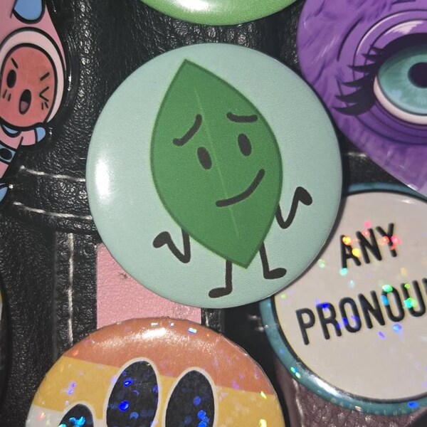 Battle for Dream Island (BFDI) 1 1/2" Pinback Buttons (custom Made) - Etsy