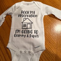 Dirt Bike Baby Onesie®, Daddy's New Riding Buddy, Dirt Bike Dad, Motocross, Father's Day, Gift ...