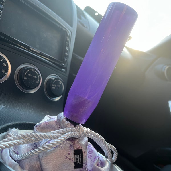 Lilac Purple Sakura Cherry Blossom Shift Boot OR E-brake Boot| Custom ...