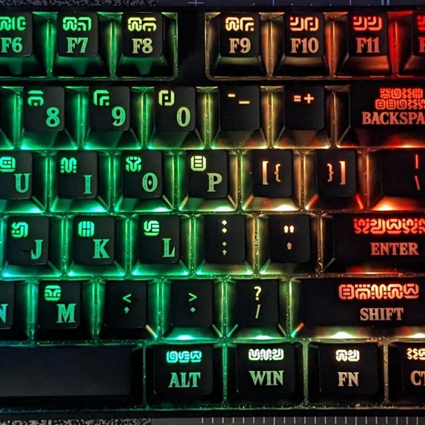 Custom Persona 5 Anime Theme Programmable Cherry MX RGB Mechanical ...