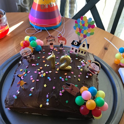 Up Cupcake Toppers - Etsy