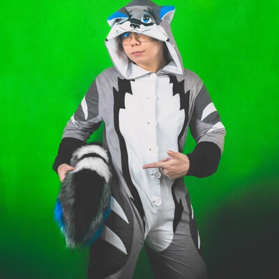 CUSTOM Fursona Kigurumi Male or Female Customized Individual Onesie - Etsy