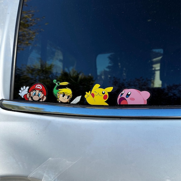 Bart Simpson Peeker Peeking Car Decals the Simpsons Pop Culture Laptop ...