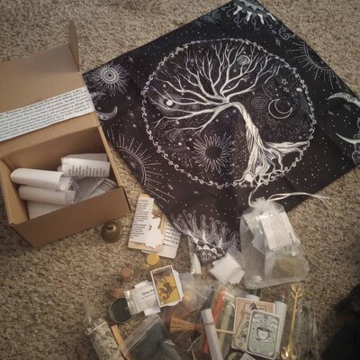 Otherworldly Witch Kit Witchcraft Supplies Mystery Box Magick Gift for ...