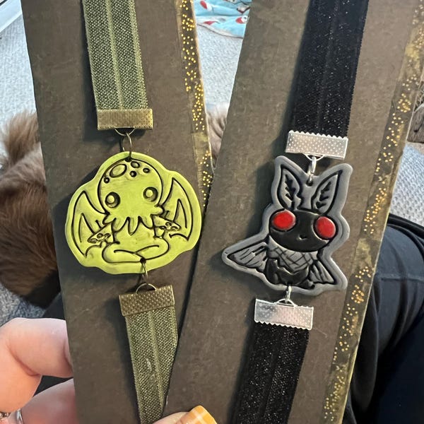 Mothman Cookie Cutter and Clay Stamp ~ Cute Cryptid Cookie Cutter and ...