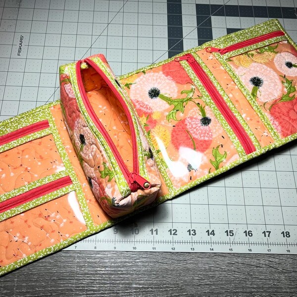 PDF Nightingale Zipper Case Pattern || Quilted Organizer Digital ...
