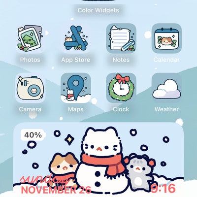 Shiba Inu App Icon Set Kawaii Aesthetic for Android IOS - Etsy