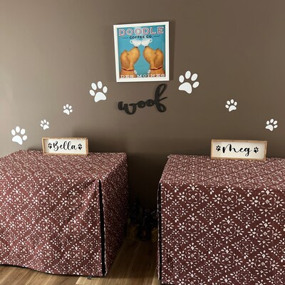 Dog Wall Decals Dog Wallpaper Dog Paw Wall Decals Dog Paw Decals Dog ...